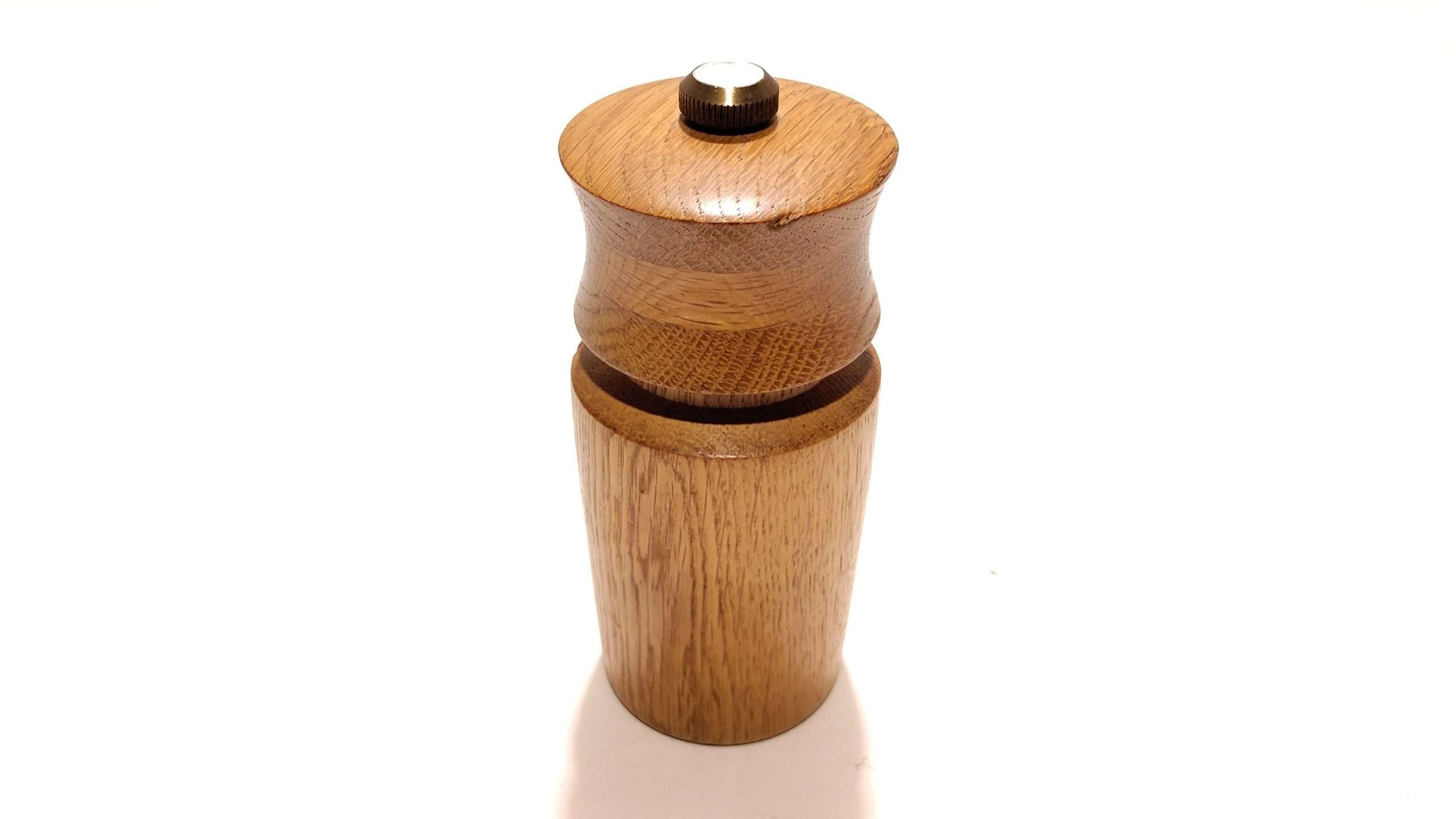 Vintage Dane Wood salt kværn. 13,5 cm i højden • Møllers smukkelamper ...