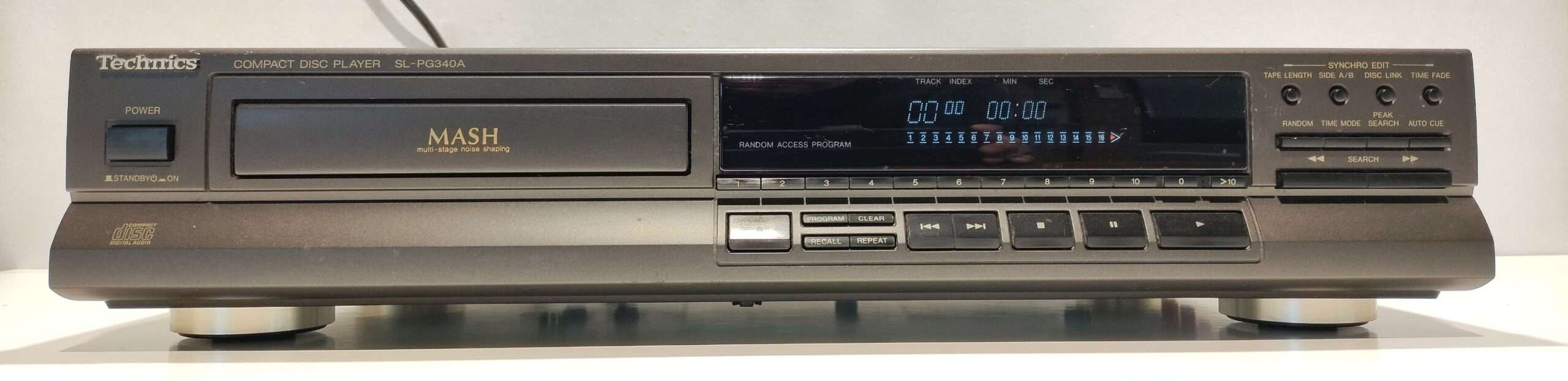 Technics Compact disc player SL-PG340A. Læs mere. • Møllers ...