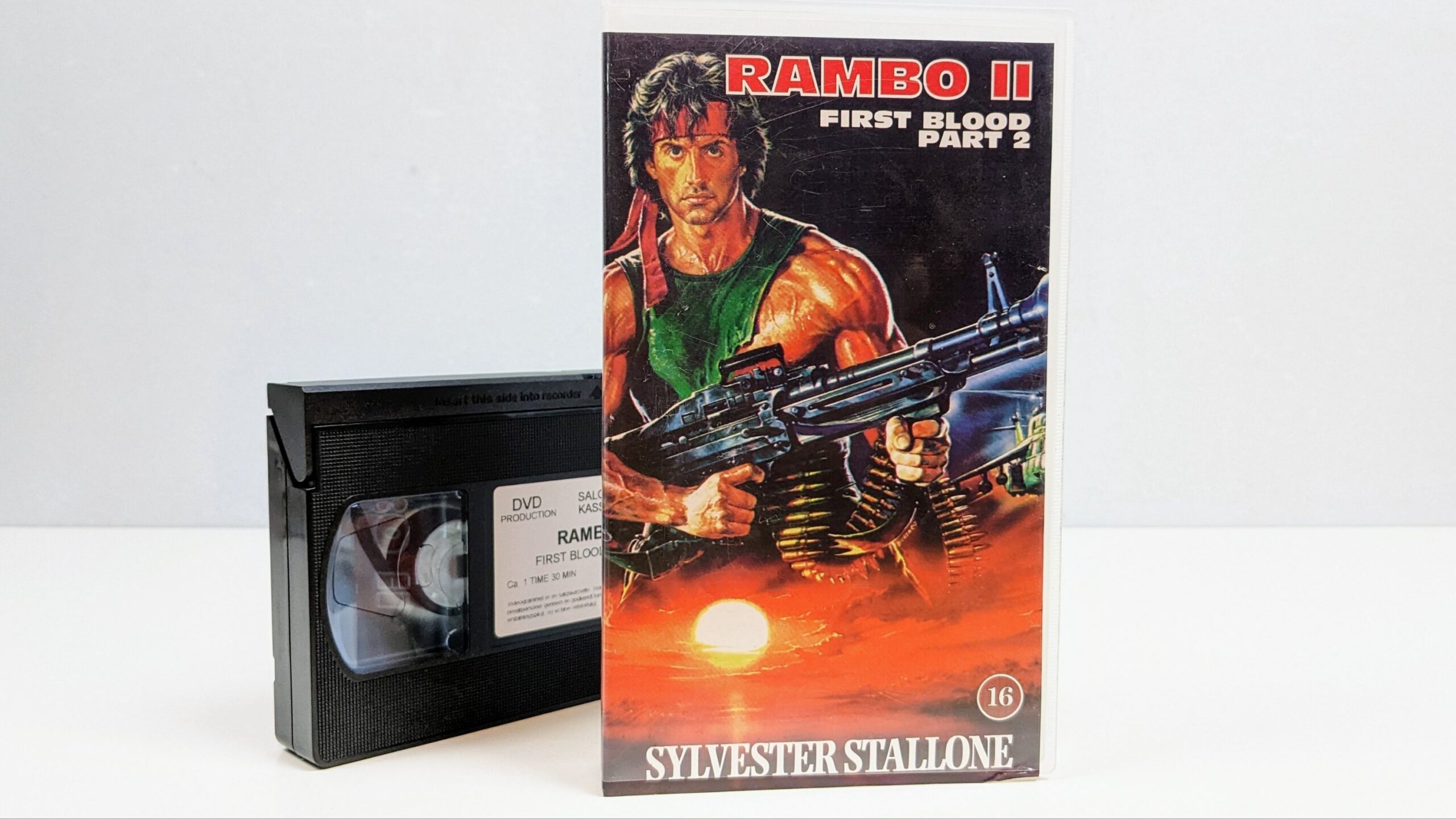 Klassisk Film VHS - Rambo || - First Blood part 2 - 1985. Original VHS ...