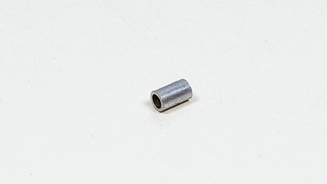 Mellemstykke 1 cm aluminium. Ø6 mm. • Møllers smukkelamper.dk ...