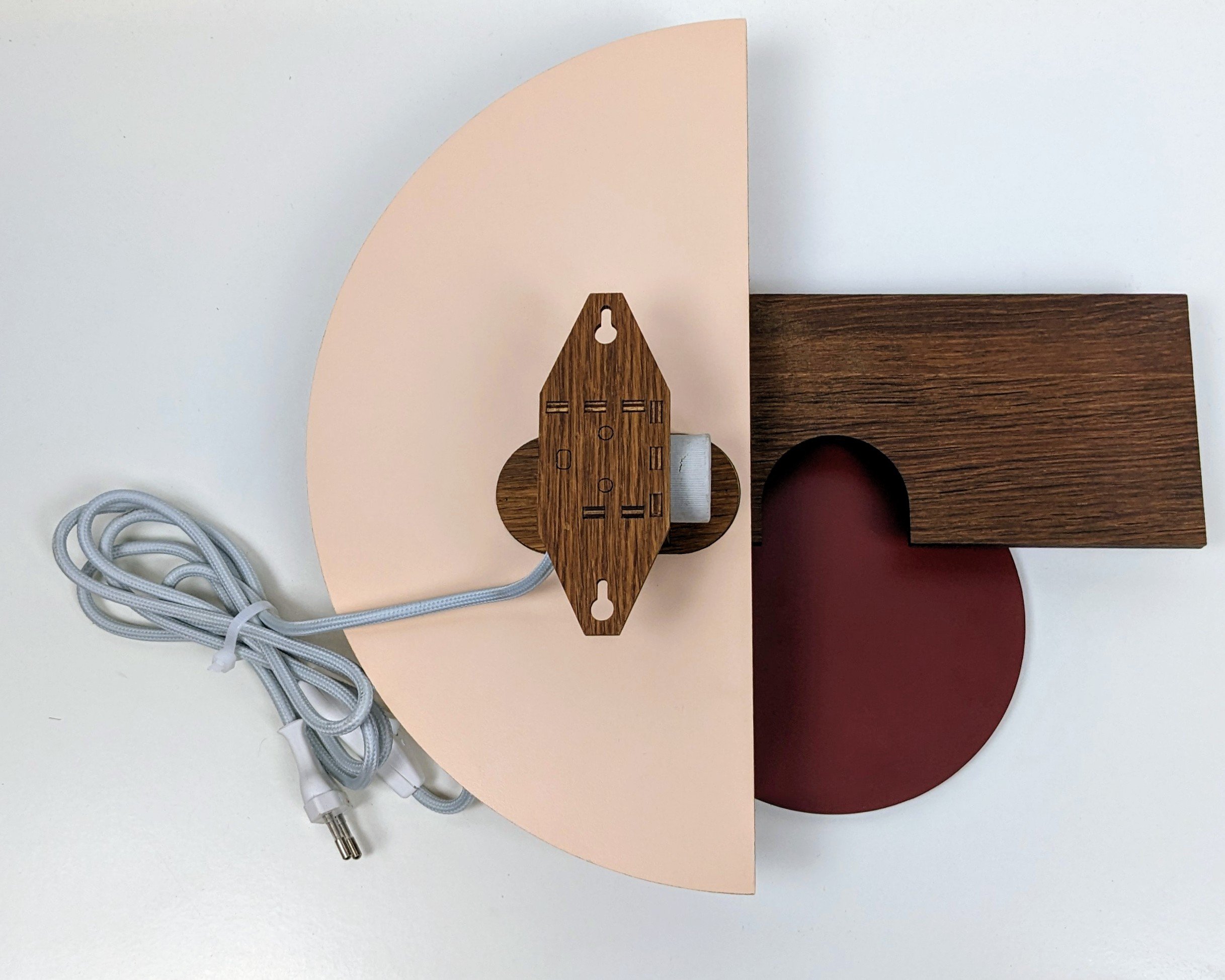 Klassisk Bauhaus stil. Wall wonder lamp - rose Ferm Living. • Møllers ...
