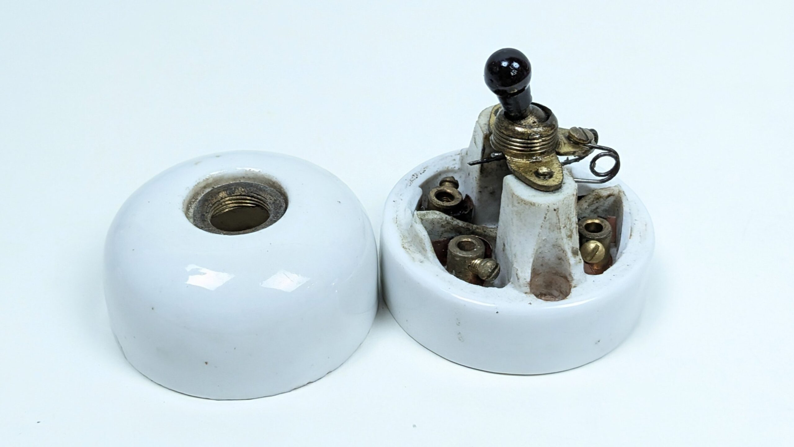 Dansk porcelæn korrespondance afbryder. LK 30021-2. Vintage. Porcelæn ...