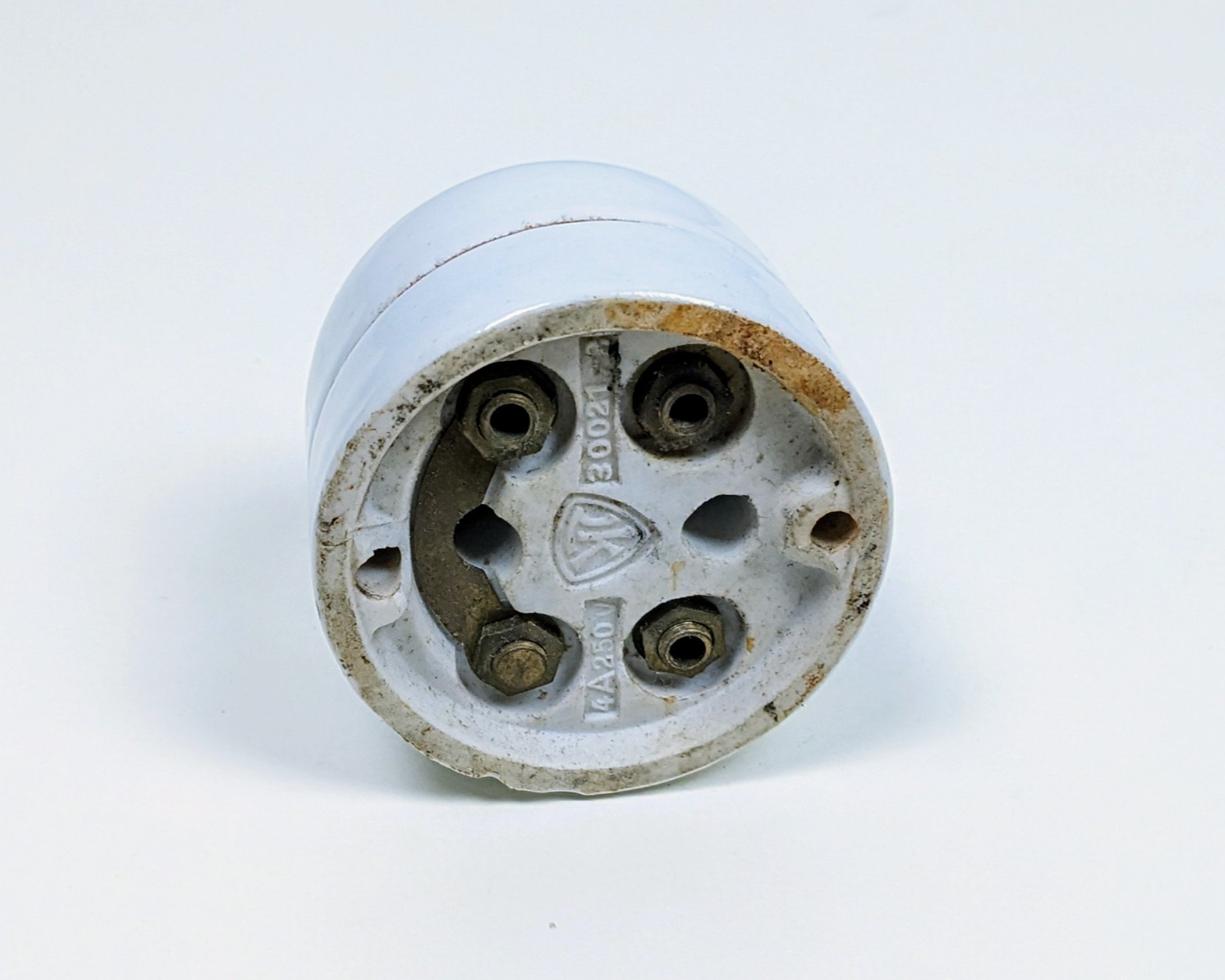 Dansk porcelæn korrespondance afbryder. LK 30021-2. Vintage. Porcelæn ...